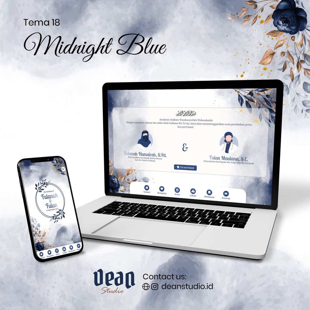 Katalog Undangan Website - Dean Studio