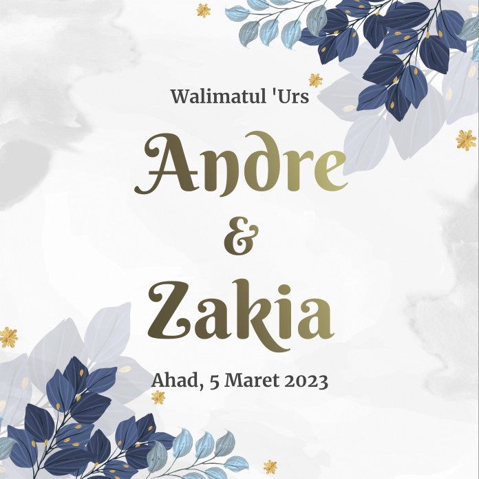 Walimatul 'Urs - Andre & Zakia